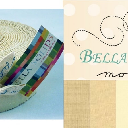 Bella Solids - Neutrals Moda Jelly Roll