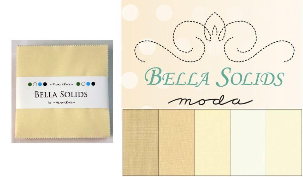 Moda Bella Solids - Neutrals 5" Charm Pack
