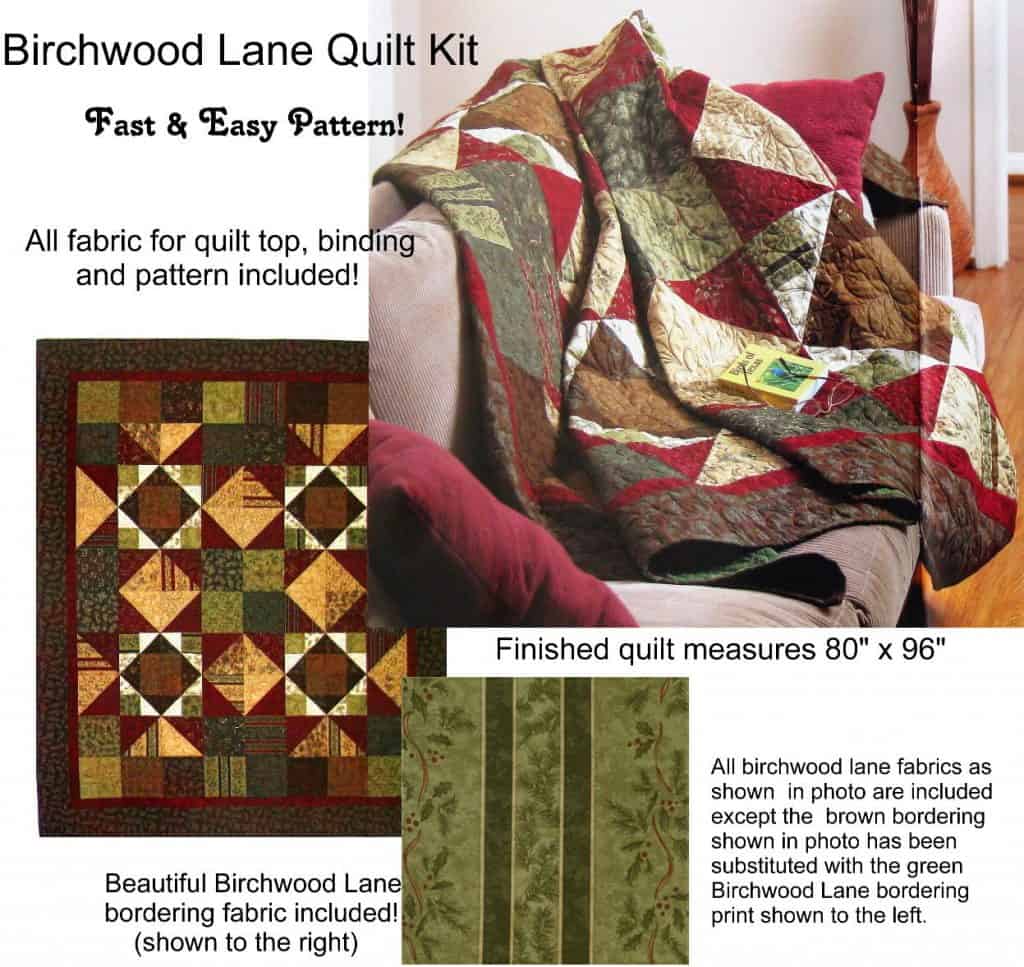 Birchwood Lane Quilt Kit