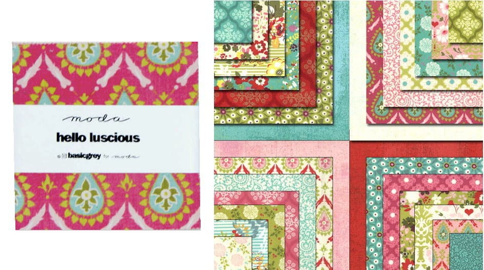 Hello Luscious 5" Charm Pack