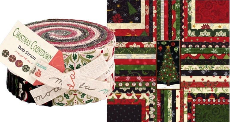 Christmas Countdown Moda Jelly Roll