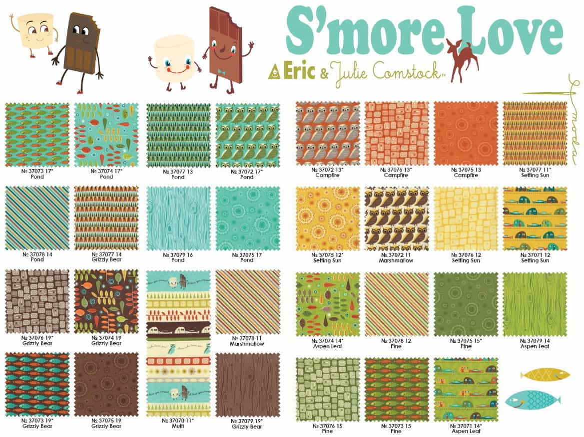 S'More Love Moda Layer Cakes