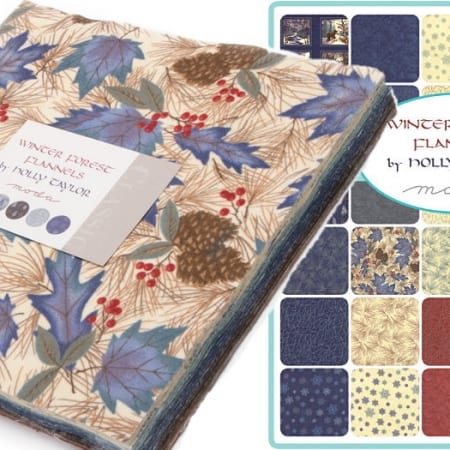 Winter Forest Flannel Moda Layer Cakes