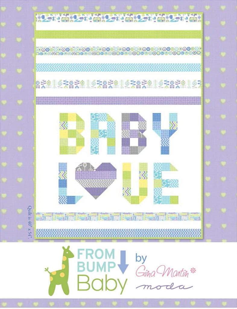 From Bump to Baby Quilt Kit