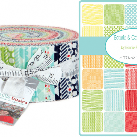 Bonnie & Camille Basics Moda Jelly Roll