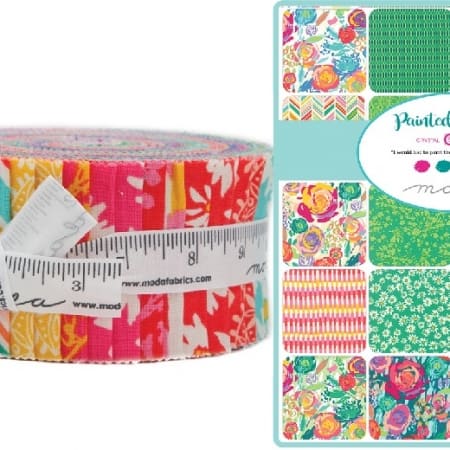 Painted Garden Moda Jelly Roll
