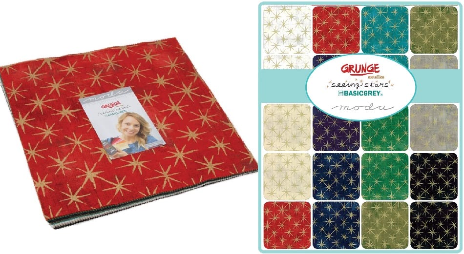 Grunge Seeing Stars Moda Layer Cakes