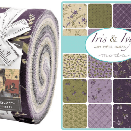 Arboretum Metallic Moda Jelly Roll