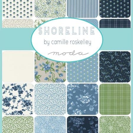 Edelweiss Quilt Kit featuring Shoreline - Jelly Rolls 2 Go